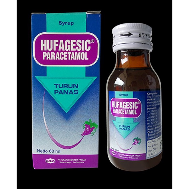 Jual HUFAGESIC SYR 60 ML | Shopee Indonesia