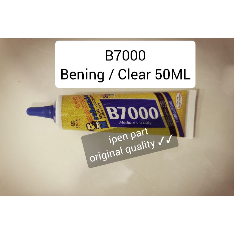 Jual Lem B7000 Bening 50Ml Mechanic Original Clear Glue Serba Guna 50 ML | Shopee Indonesia