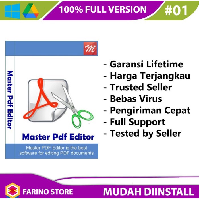 Jual Master PDF Editor Full Version Windows | Shopee Indonesia