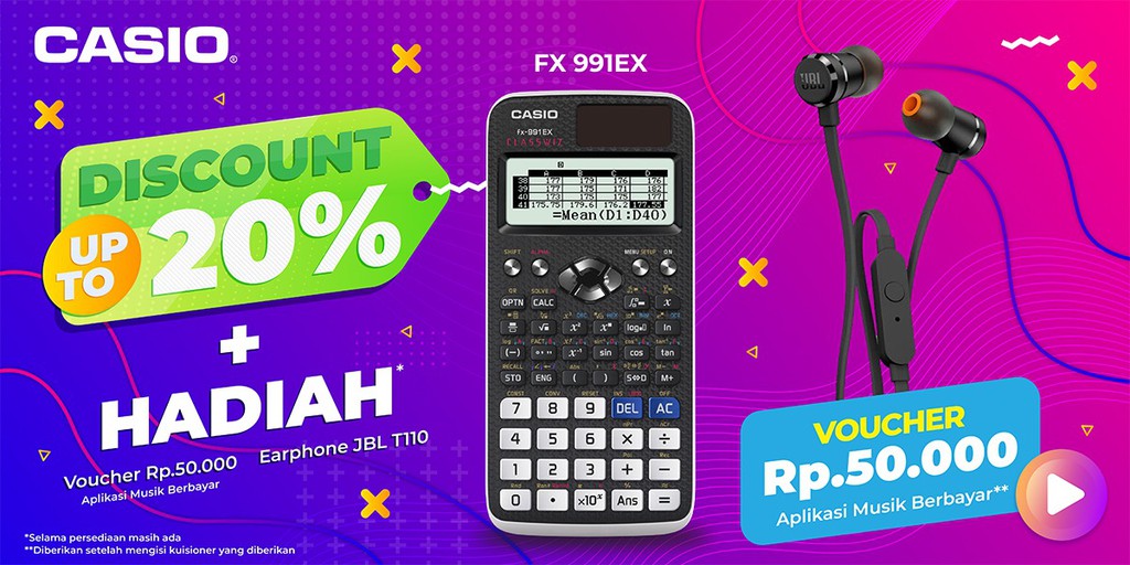 Toko Online Casio Calculator Official Shop | Shopee Indonesia
