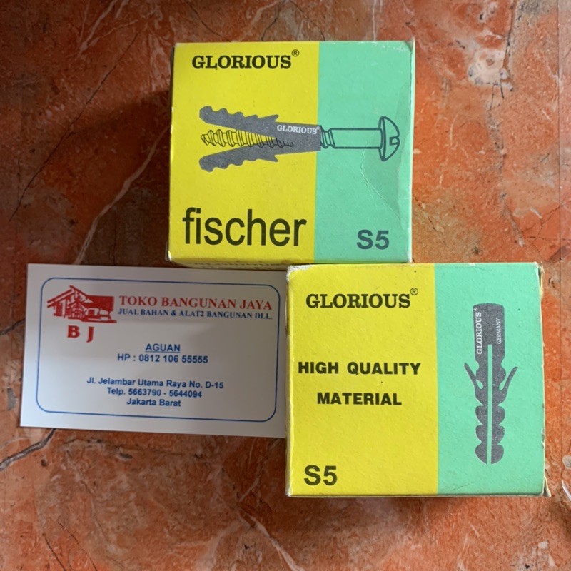 Jual FISHER S5 Vini-Star Angkur Dinding | Shopee Indonesia