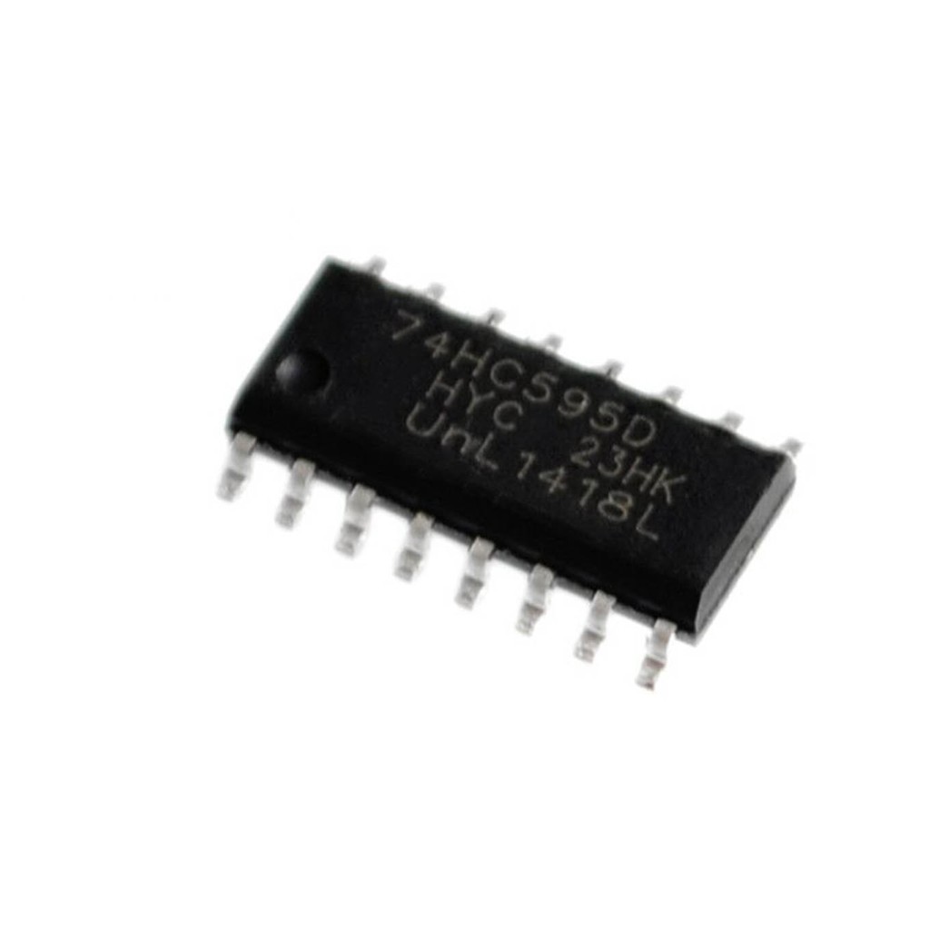 Jual IC 74HC595 74HC595D SMD SOP-16 Counter Shift Register AU08 8bit ...