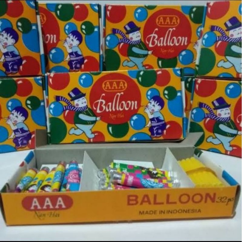 Jual Balon tiup jadul AAA 32 pcs | Shopee Indonesia