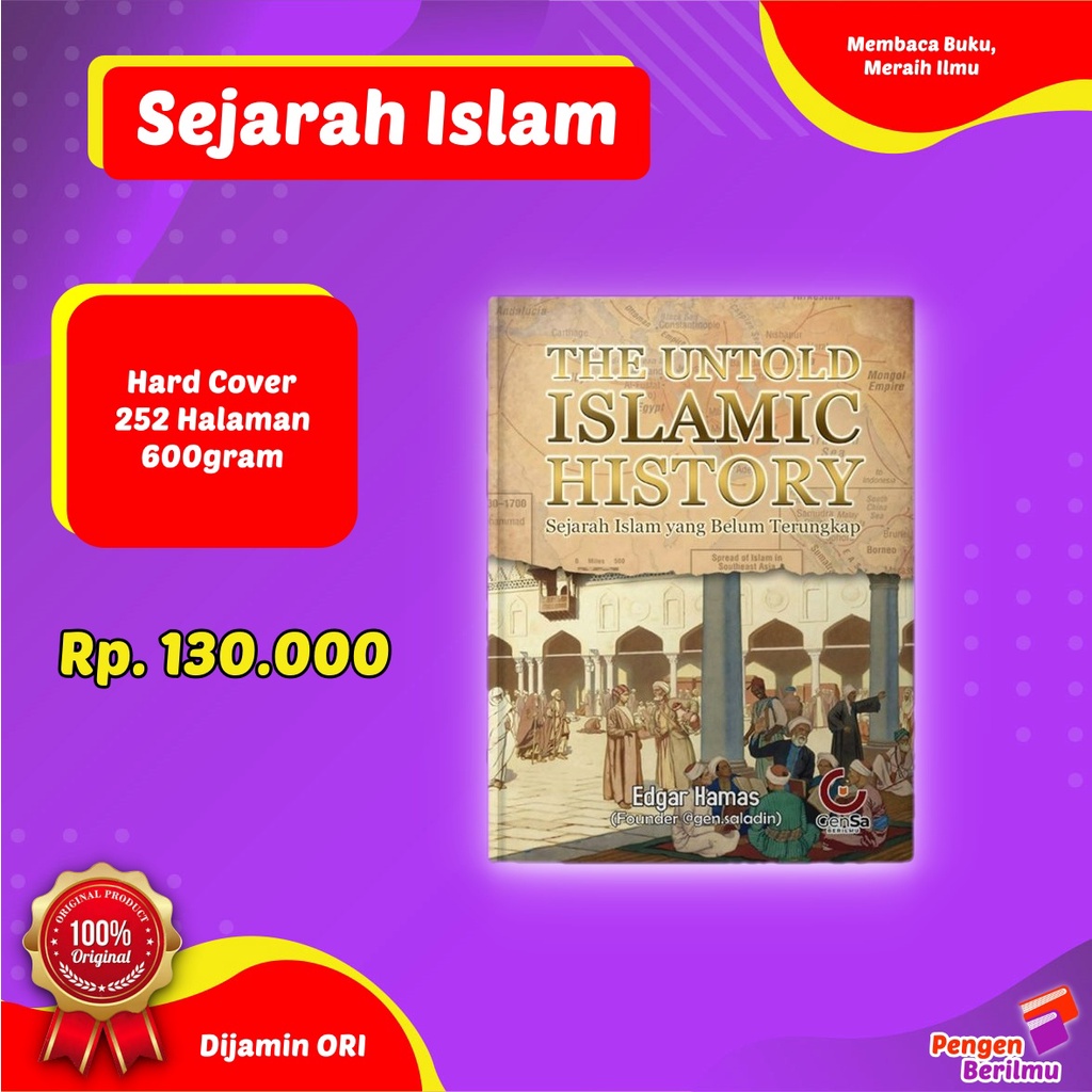 Jual Buku The Untold Islamic History | Buku Sejarah Islam | Hard Cover ...