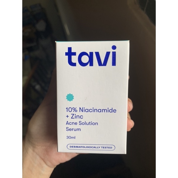 Jual TAVI 10% Niacinamide + Zinc Acne Solution Serum 30ml | Shopee ...