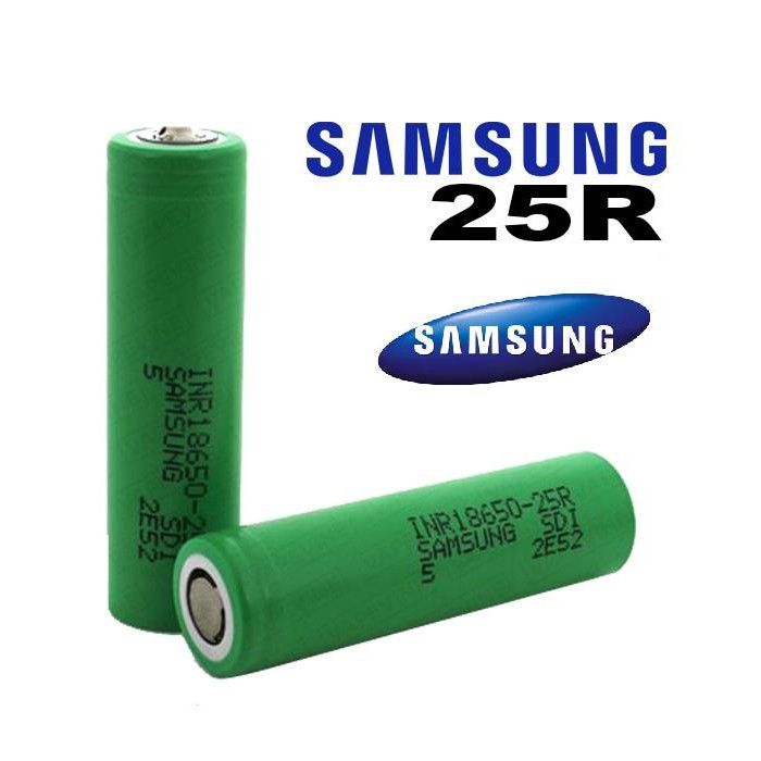 Jual Battery Samsung 25R INR18650 - 2500Mah (Authentic) | Shopee Indonesia