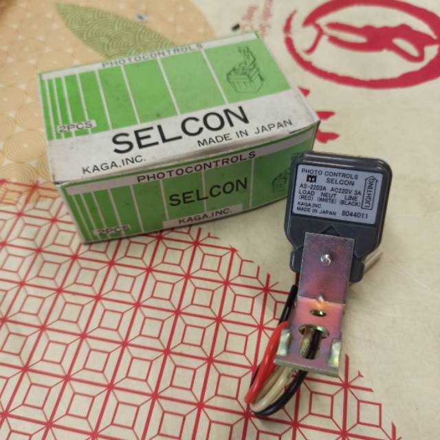 Jual photocell/ photo switch Selcon 3A (Ampere) Japan Ori | Shopee ...