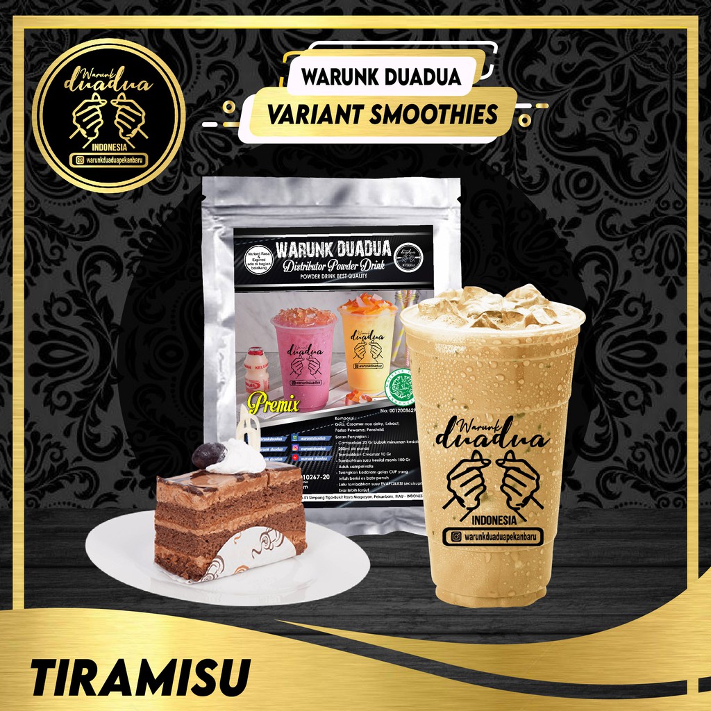 Jual TIRAMISU 1kg / Bubuk Minuman Premix Tiramisu Powder Drink 1kg ...