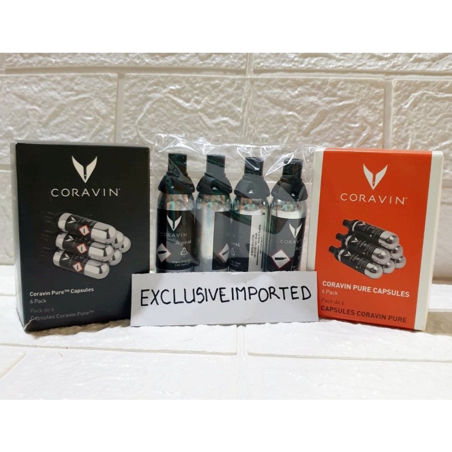 Jual CORAVIN Coravin Pure 4 Capsules capsule | Shopee Indonesia