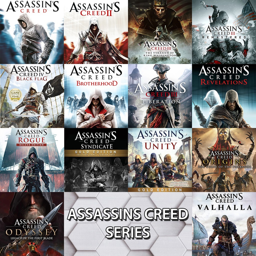 Jual Assassins Creed Series PC Full Version/GAME PC GAME/GAMES PC GAMES ...