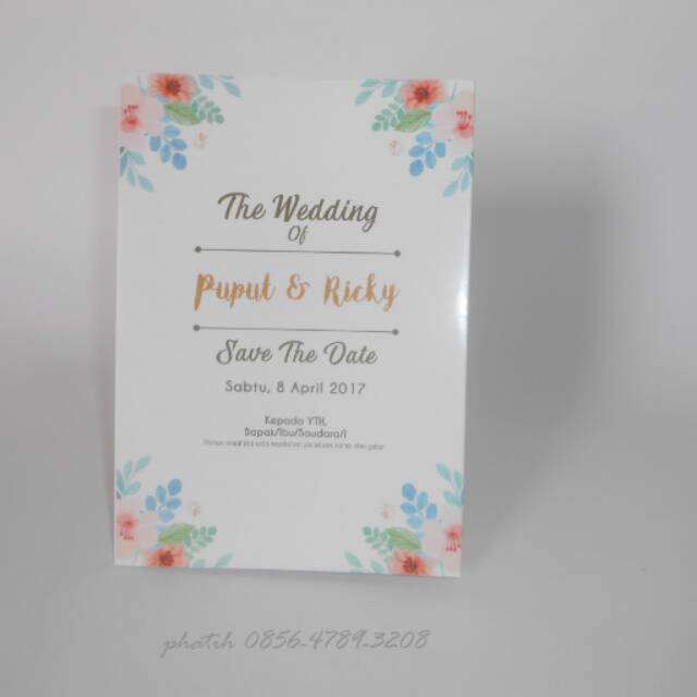 Jual UNDANGAN PERNIKAHAN Fullcolour | Shopee Indonesia