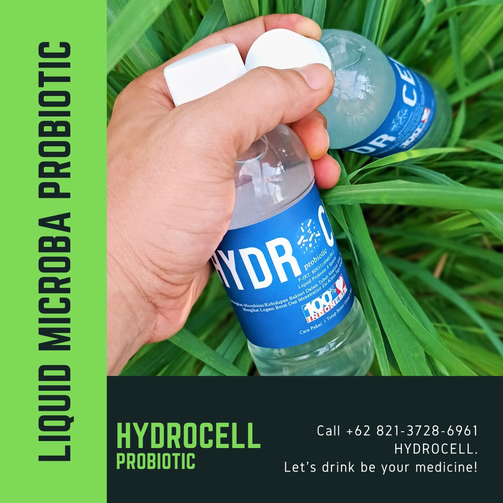 Jual Liquid Microba Probiotik Hydrocell / hidrocell Original Asli 8 ...