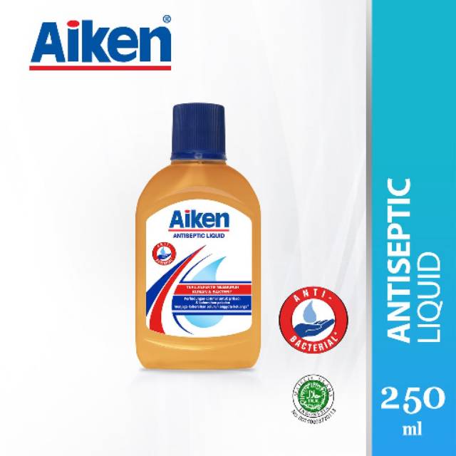 Jual Aiken antiseptic liquid 250 ml | Shopee Indonesia