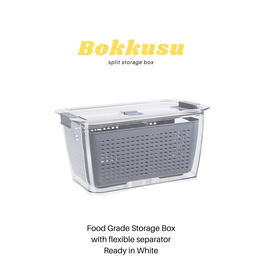 Jual Homey Home Rak Kulkas Acrylic Akrilik Kotak Makanan Box Container ...