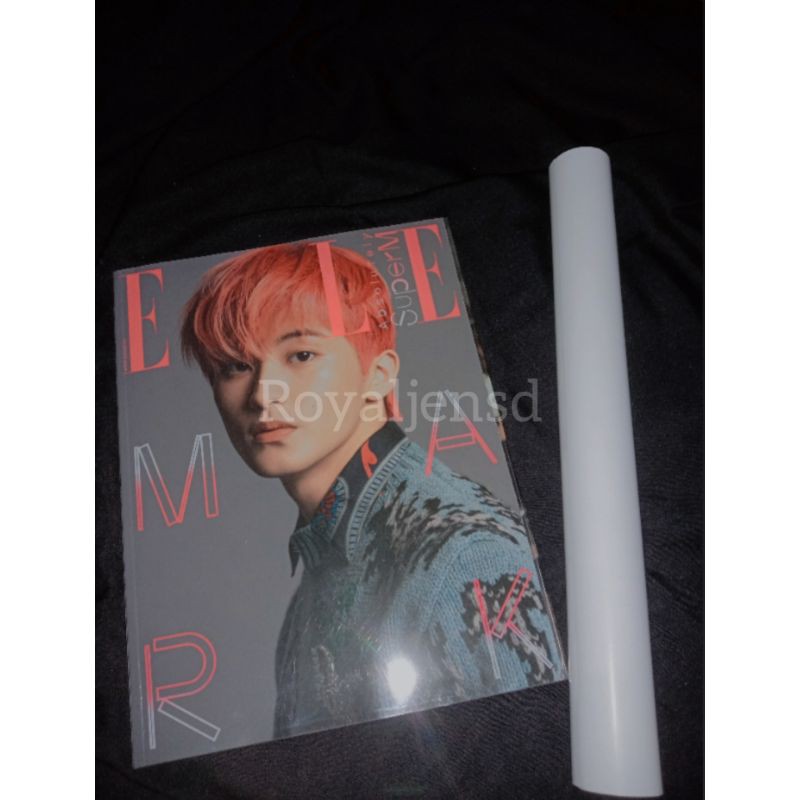 Jual ELLE MAGAZINE Cover Mark Lee SuperM+Poster | Shopee Indonesia