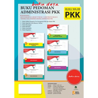 Jual Pedoman Administrasi PKK ( 6 Judul Buku Form ) Indonesia|Shopee Indonesia