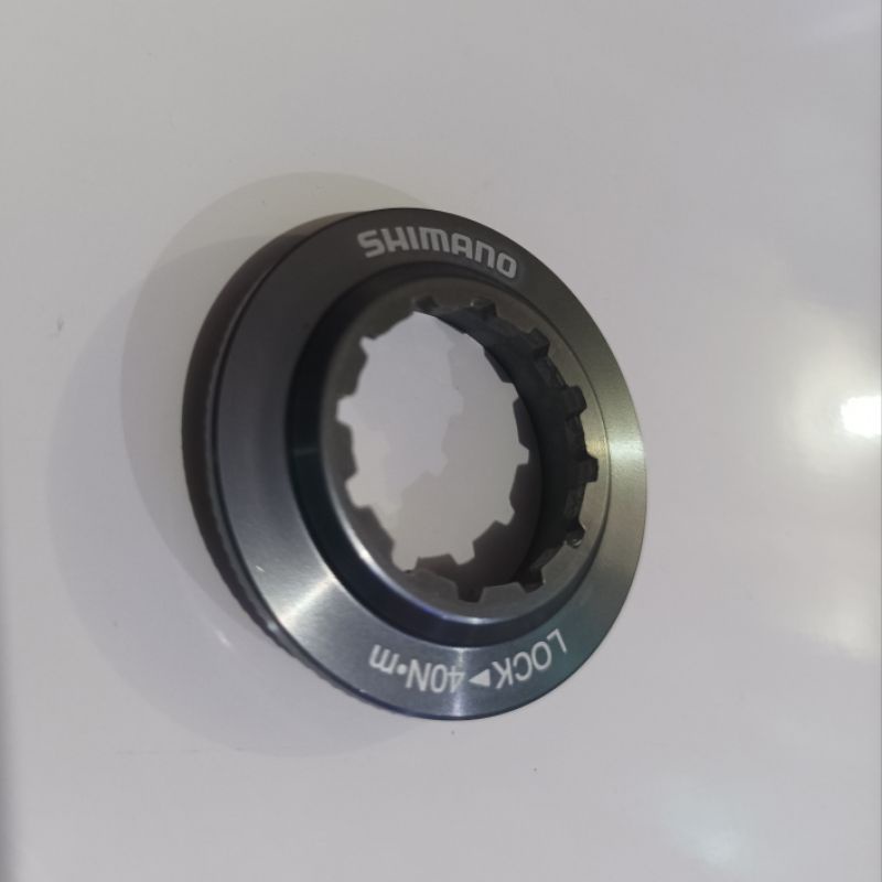 Jual lockring shimano Duraace Ultegra lockring rotor shimano center ...
