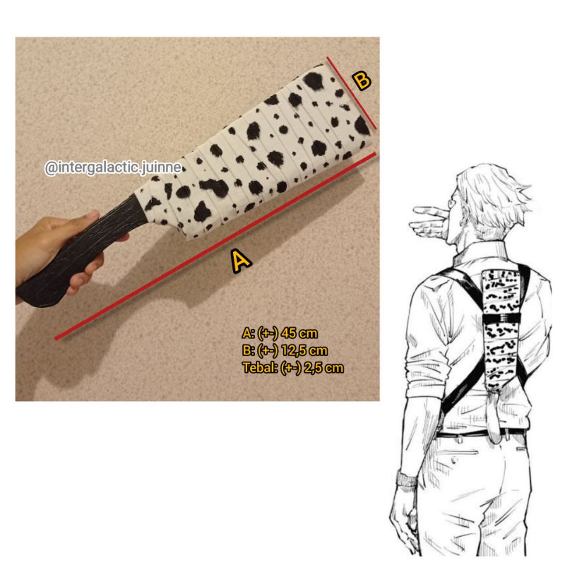 Jual (Pre-Order) Nanami Kento Sword / Knife / Pedang / Pisau Jujutsu ...