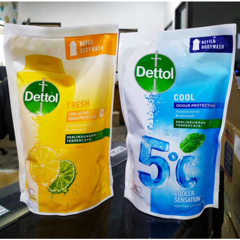 Jual Dettol Body Wash Cool Pouch 410g / Sabun Cair Dettol | Shopee ...