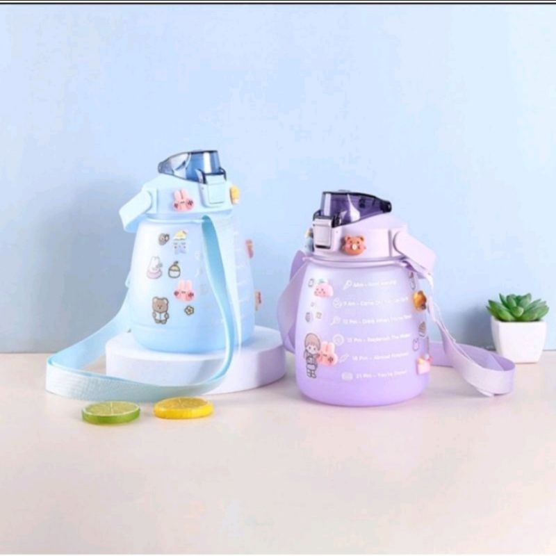 Jual BOTOL VIRAL BOTOL MINUM GEMOY GRADASI 1,3L BONUS STIKER BOTOL MUNUM ANAK BOTOL MINUM ...