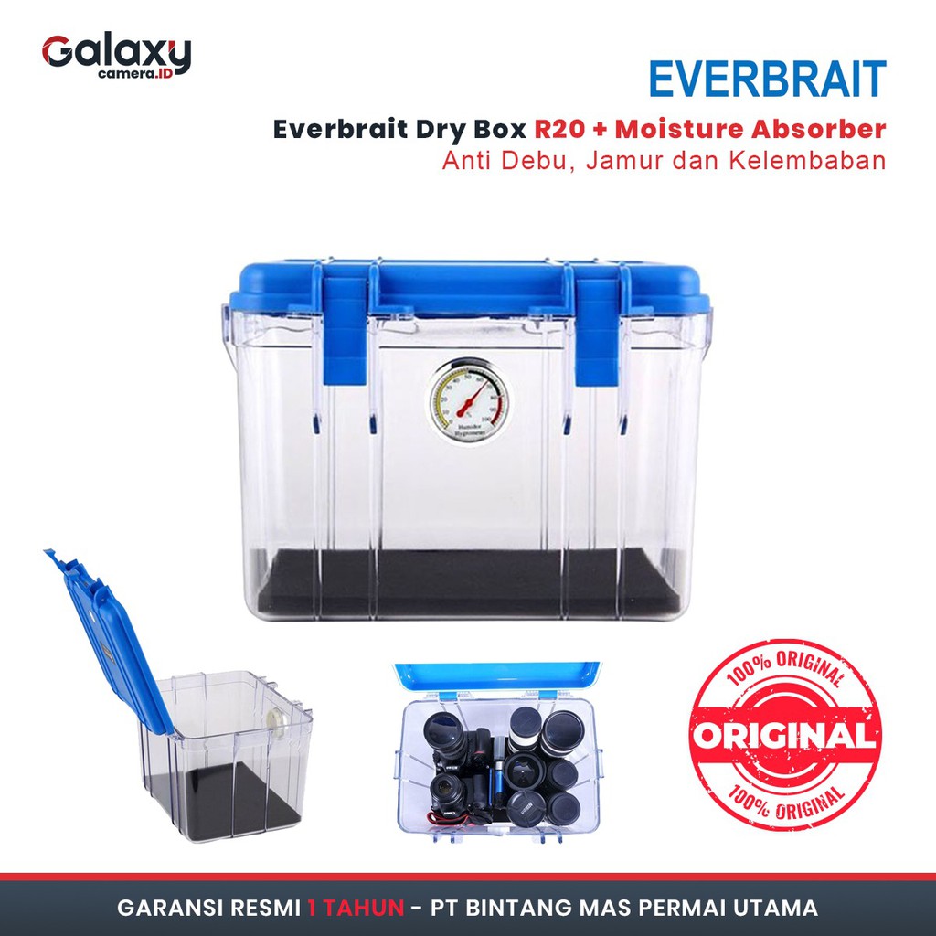 Everbrait Dry Box R20 + Moisture Absorber | Shopee Indonesia