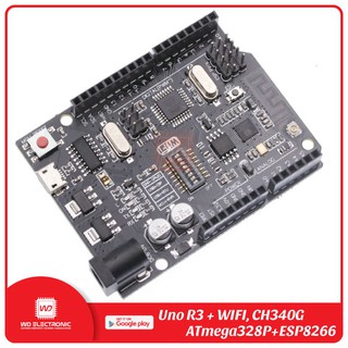 Jual UNO R3 WIFI ESP8266 CH340G ARDUINO UNO R3 WIFI BOARD Indonesia ...