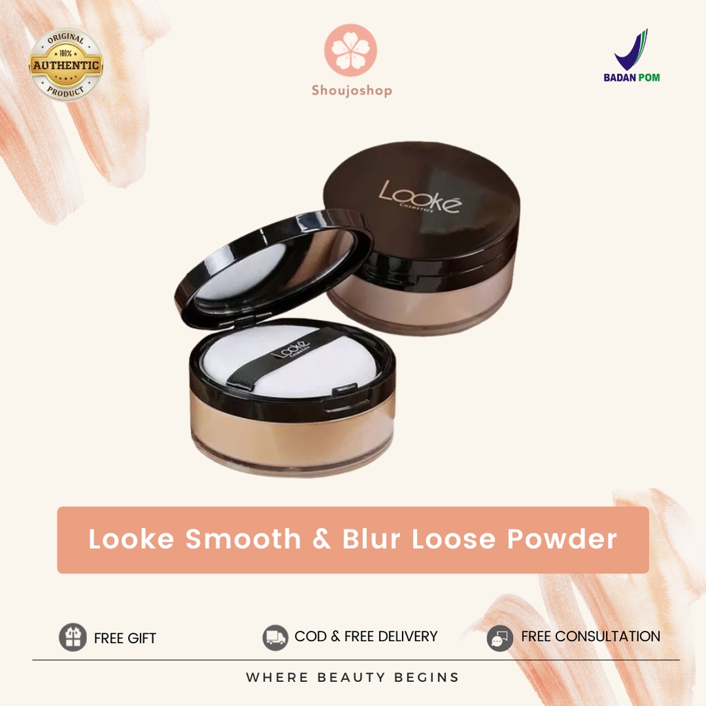 Jual Looke Smooth & Blur Loose Powder | Shopee Indonesia