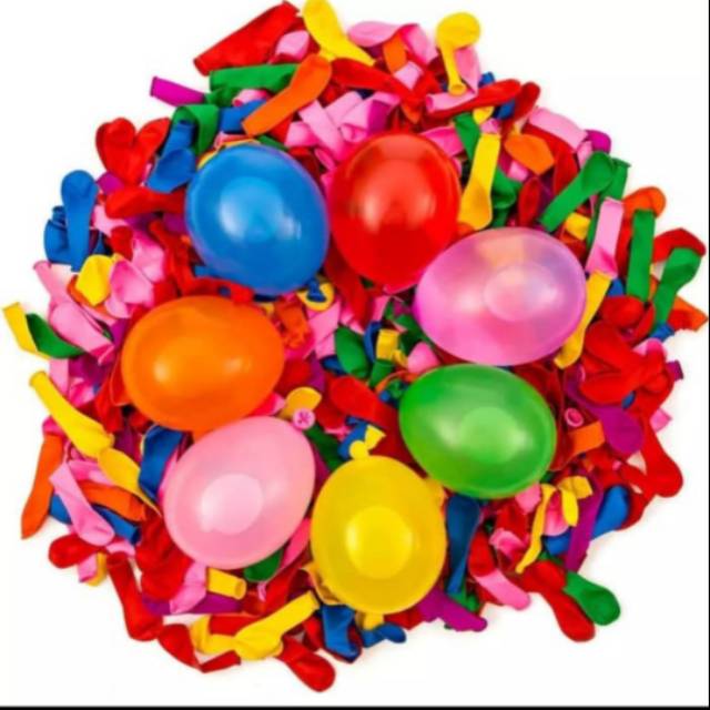 Jual 500 PCS BALON KECIL / BALIN JARI / BALON AIR / BALON PERANG ...