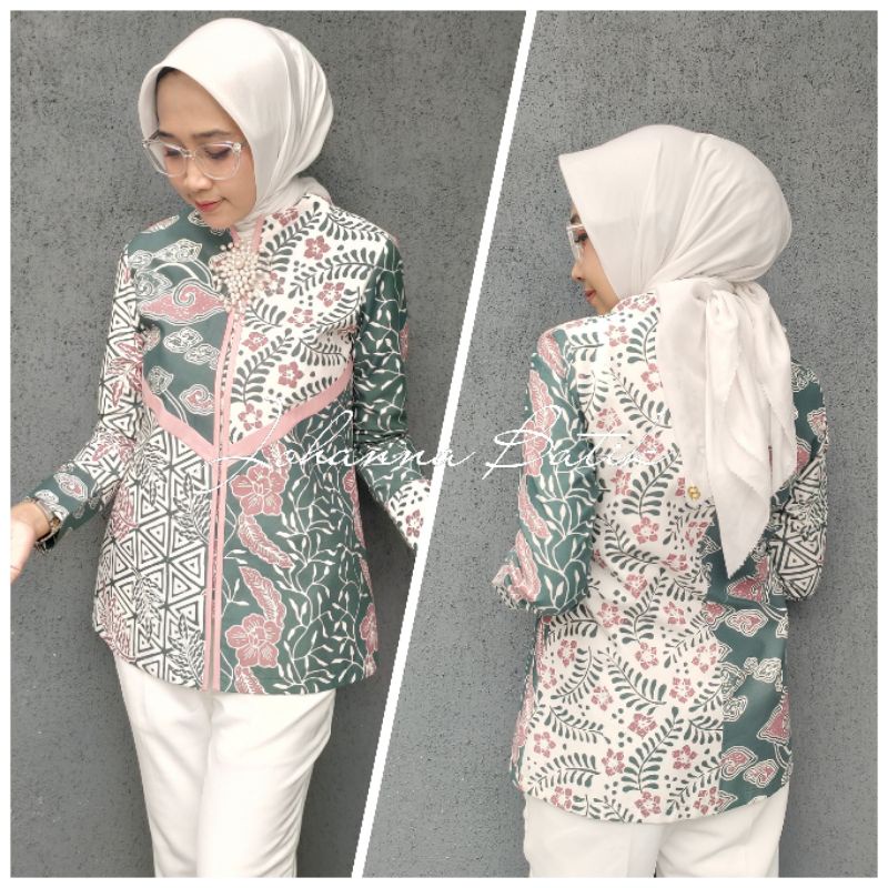 Jual JOHANNA BATIK - Blouse Batik | Shopee Indonesia