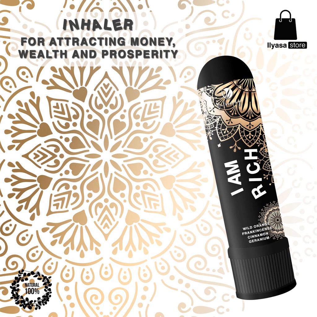 Jual INHALER | ENERGI POSITIVE INHALER | INHALER ESSENTIAL OIL | IAM RICH | Shopee Indonesia