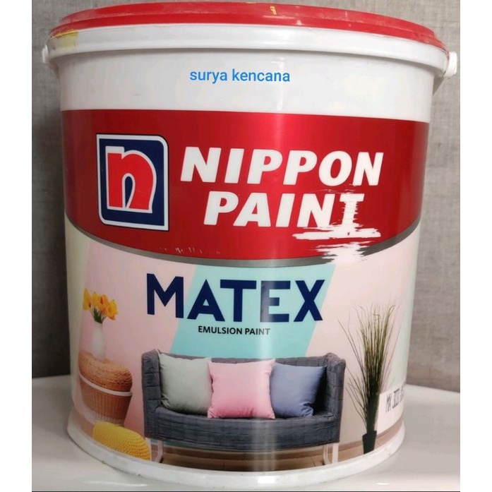 Jual Nippon Matex cat emulsion 5kg:putih 3148 | Shopee Indonesia
