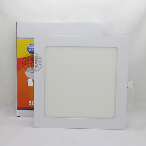 Jual LED Downlight 6000K Kotak 18watt - White - Super terang (2pcs ...