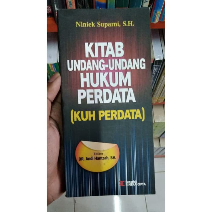 Jual BUKU ORIGINAL KITAB UU HUKUM PERDATA - NINIEK SUPARNI - RINEKA CIPTA | Shopee Indonesia