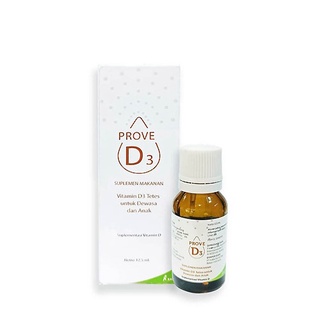 Jual Prove D3 Drop Vitamin D3 400 IU Tetes 12.5mL/Vitamin D/Daya Tahan ...
