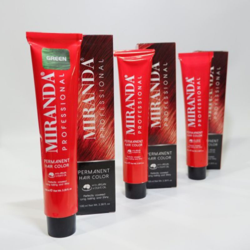 Jual MIRANDA PROFESIONAL HAIR COLOR 100ML | Shopee Indonesia