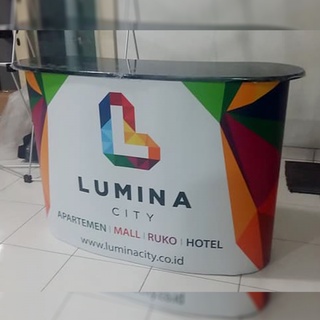 Jual Meja Promosi / pop up table / meja polycounter / pop up sudah ...