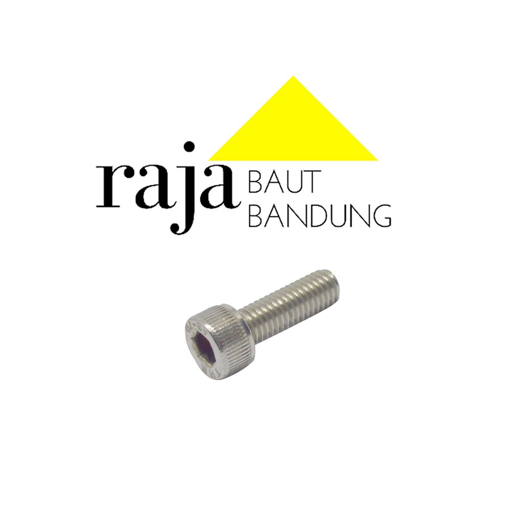 Jual Baut L 4x10 Stainless Steel Baut L M4 hex socket SS304 Indonesia ...