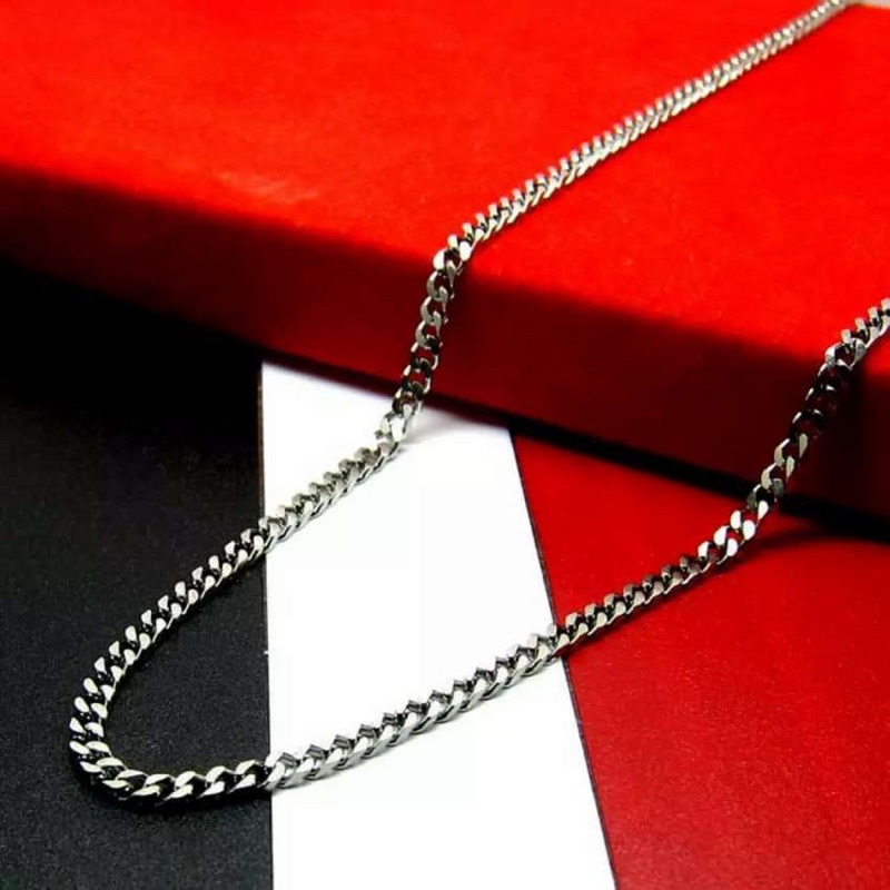 Jual KALUNG TITANIUM PRIA MODEL RANTAI KALUNG PRIA ANTI KARAT KALUNG ...