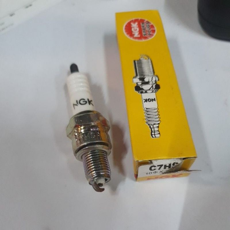 Jual BUSI NGK MOTOR KODE C7HSA DRAT PENDEK | Shopee Indonesia