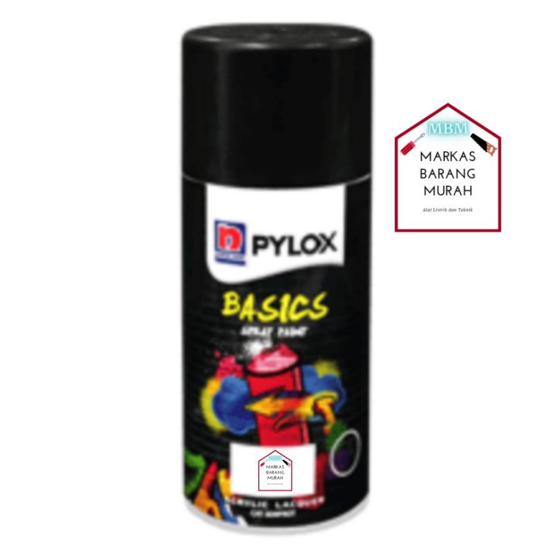 Jual Pylox Basics 300 cc Nippon Paint / Cat semprot / pilok / pylok / pylox / pylox besar / cat ...