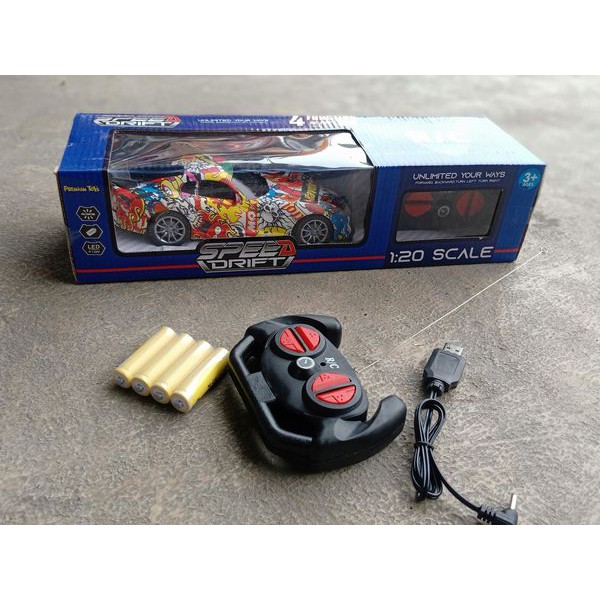 Jual Mobil remote speed drift 1 :20 scale RC sedan grafity | Shopee ...