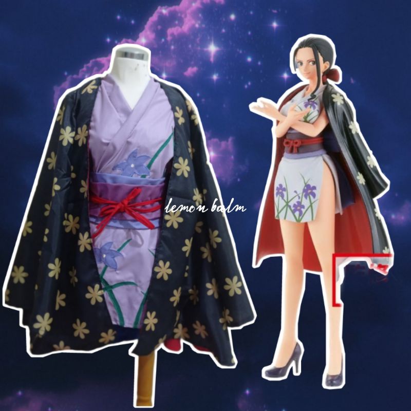 Jual [ REAL PICTURE ] One Piece Onigashima Kostum Cosplay Nico Robin ...