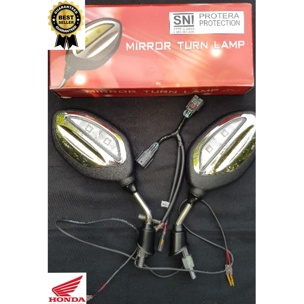 Spion LED Sein motor Original honda Vario Beat fi Genio Supra Scoppy CB ...