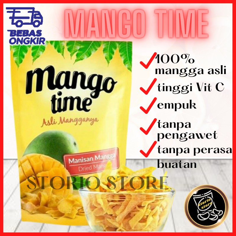 Jual Manisan Buah Mangga Kering Mango Time Khas Bali | Shopee Indonesia