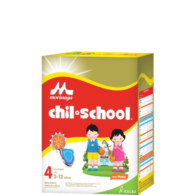 Jual Morinaga Chil School Gold Susu Pertumbuhan Anak Madu 1600 gr ...