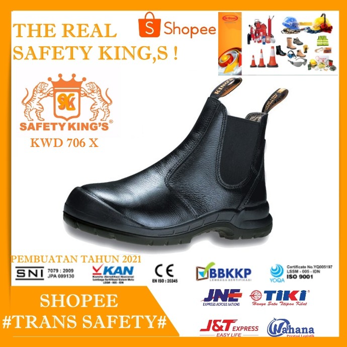 Jual Sepatu Safety Kings Tipe KWD 706 X / Sepatu Safety Shoes Tipe 706 ...