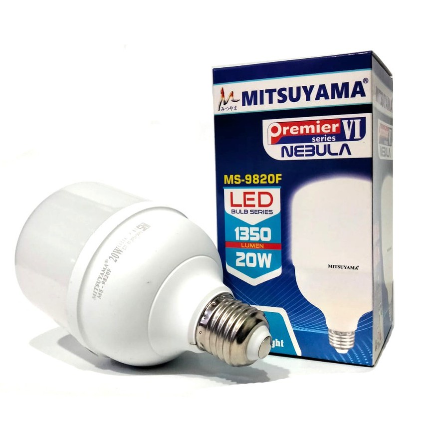 Jual Mitsuyama Nebula Series MS-9820F Bohlam Lampu LED 20 Watt Cahaya Putih SNI Original ...