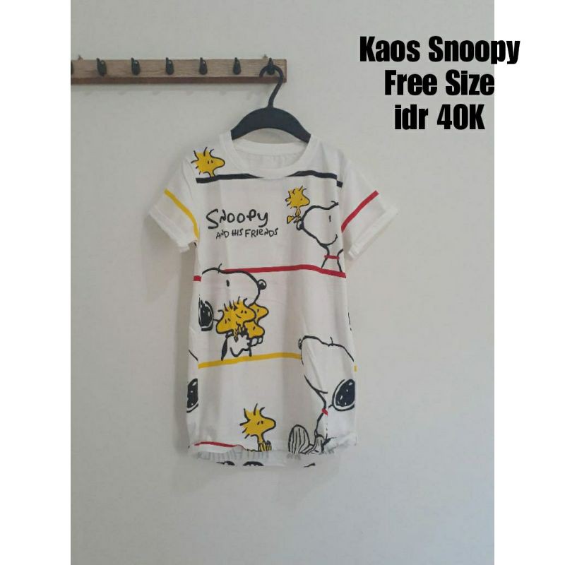 Jual Kaos Snoopy | Shopee Indonesia