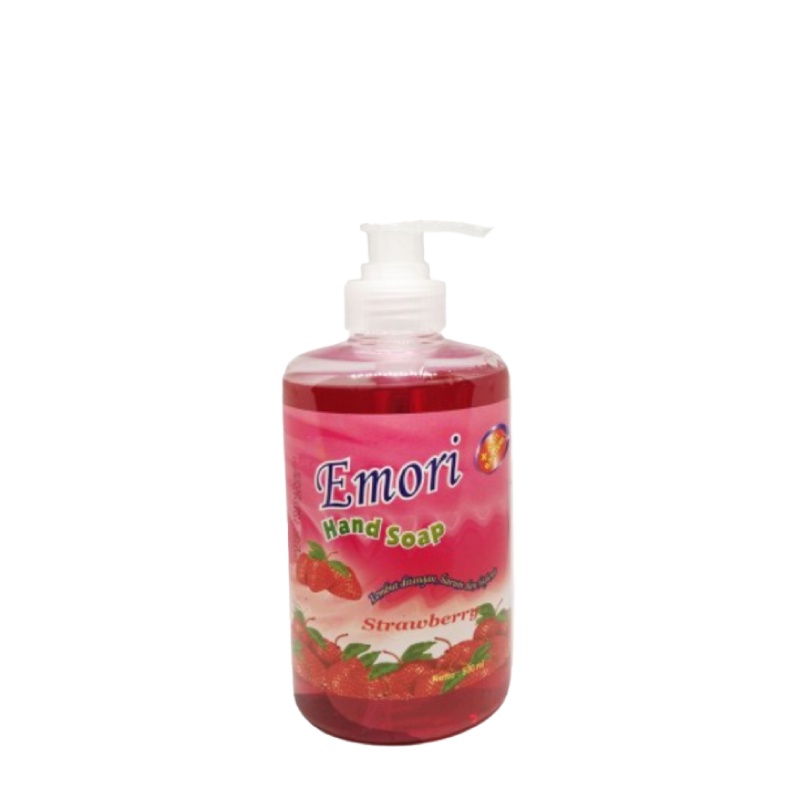 Jual Emori Sabun Cuci Tangan Strawberry 500 mL | Shopee Indonesia
