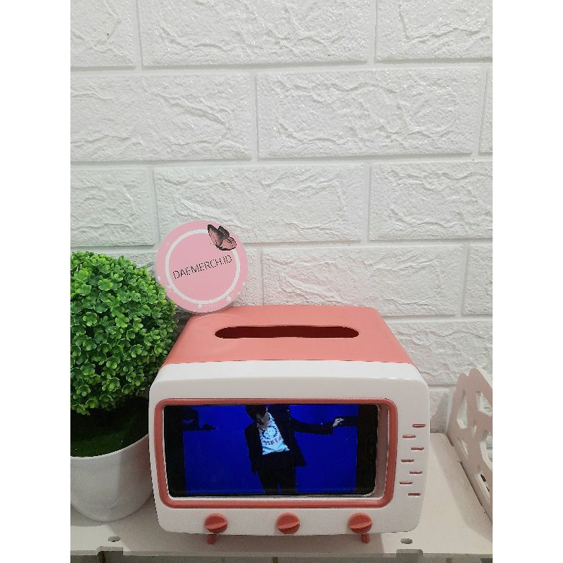 Jual KOTAK TISSUE BOX BENTUK TV + STAND HP | KOTAK TISSUE TV | KOTAK ...